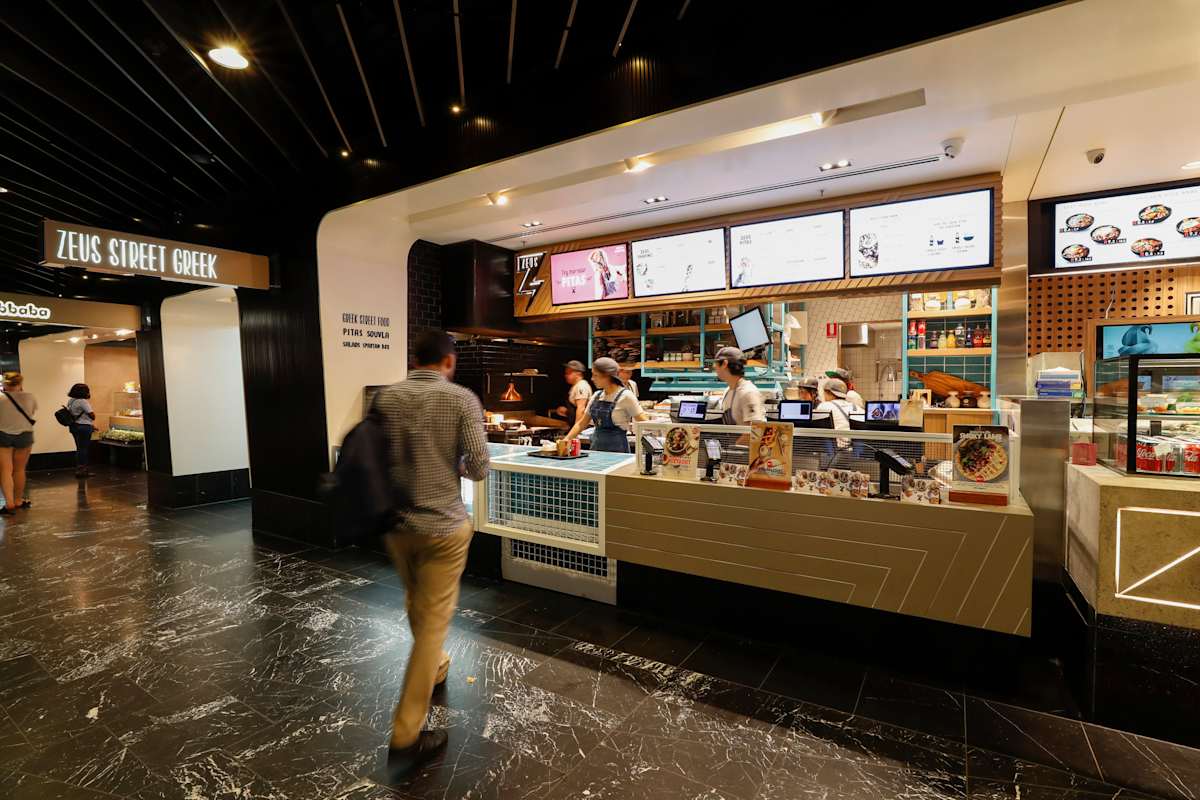 Zeus Street Greek at Westfield Sydney