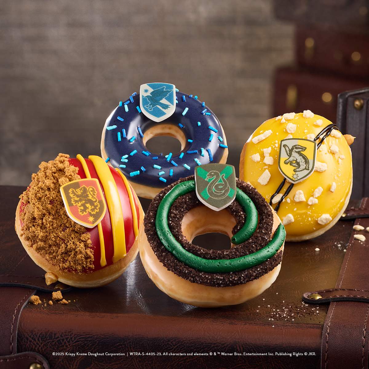 Krispy Kreme Doughnuts: x Harry Potter™ doughnuts.