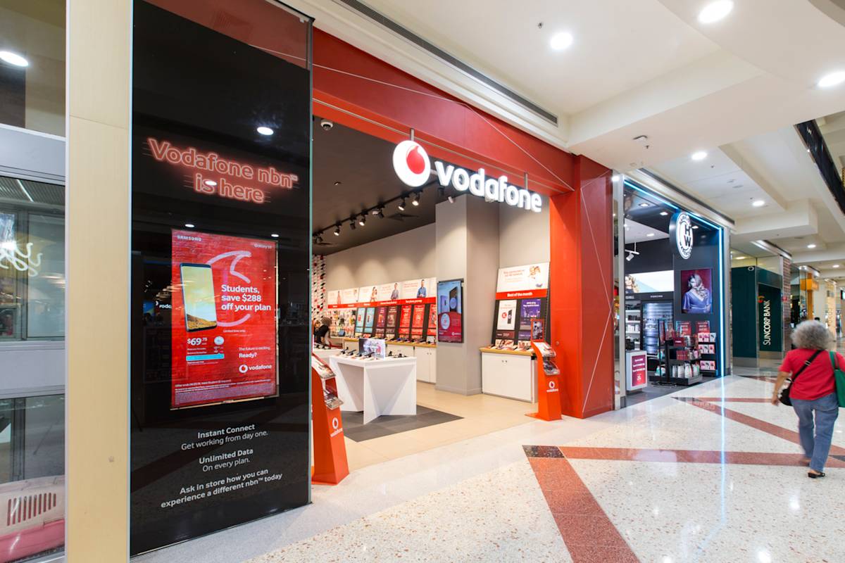 Vodafone at Westfield Burwood