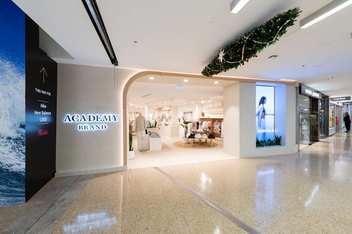 Academy Brand at Westfield Bondi Junction