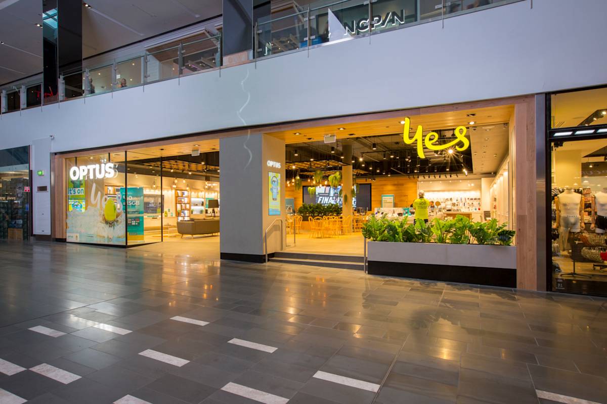 Optus at Westfield Chermside