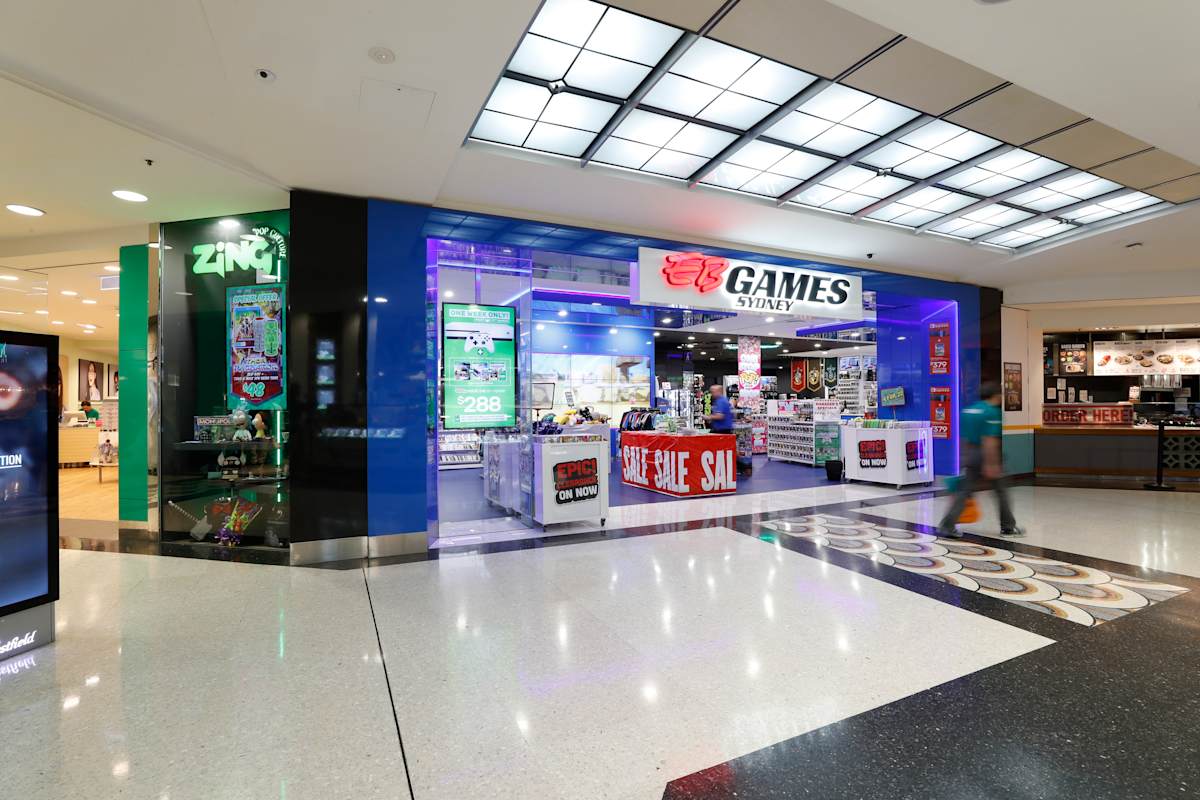 EB Games & Zing Pop Culture (Under Renovation) at Westfield Sydney