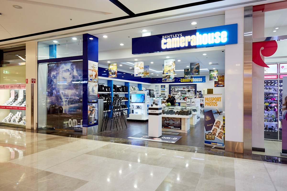 Bentley's Camera House at Westfield Carindale