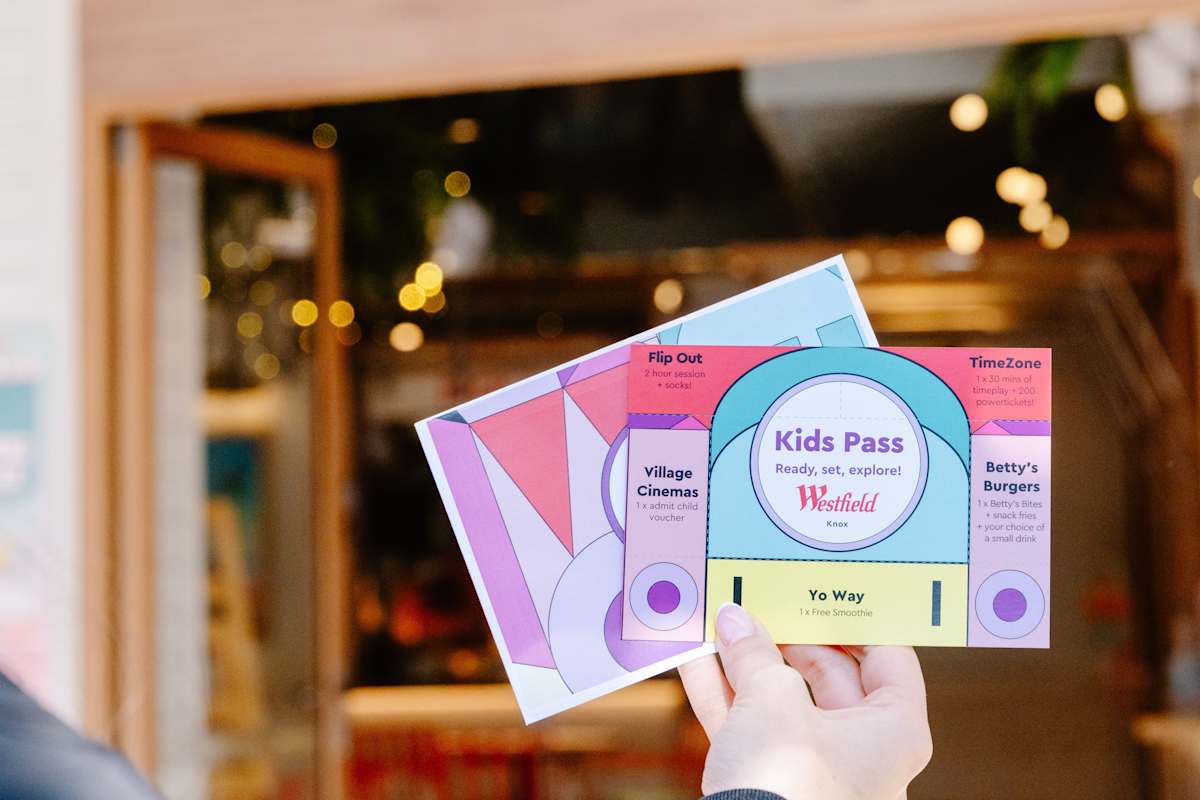 Unlock hours of fun at Westfield Knox with Kids Pass