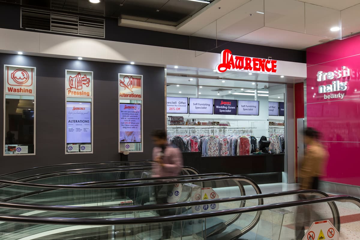 Lawrence Dry Cleaners at Westfield Burwood