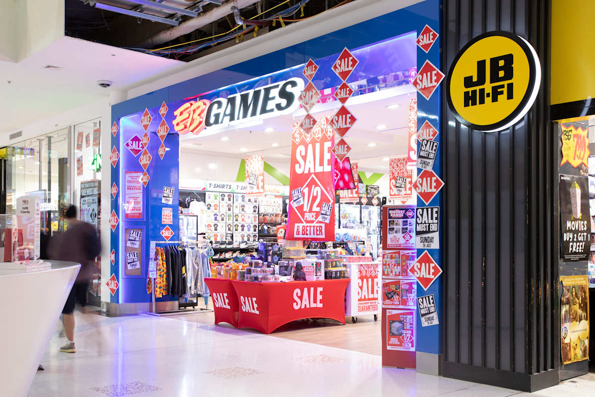 EB Games at Westfield Liverpool