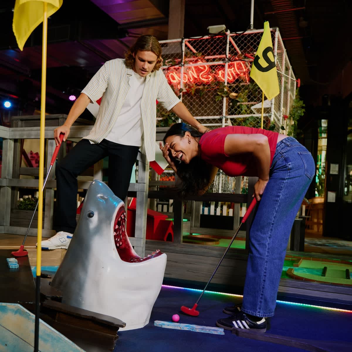 Holey Moley Golf Club: Two's day at Holey Moley