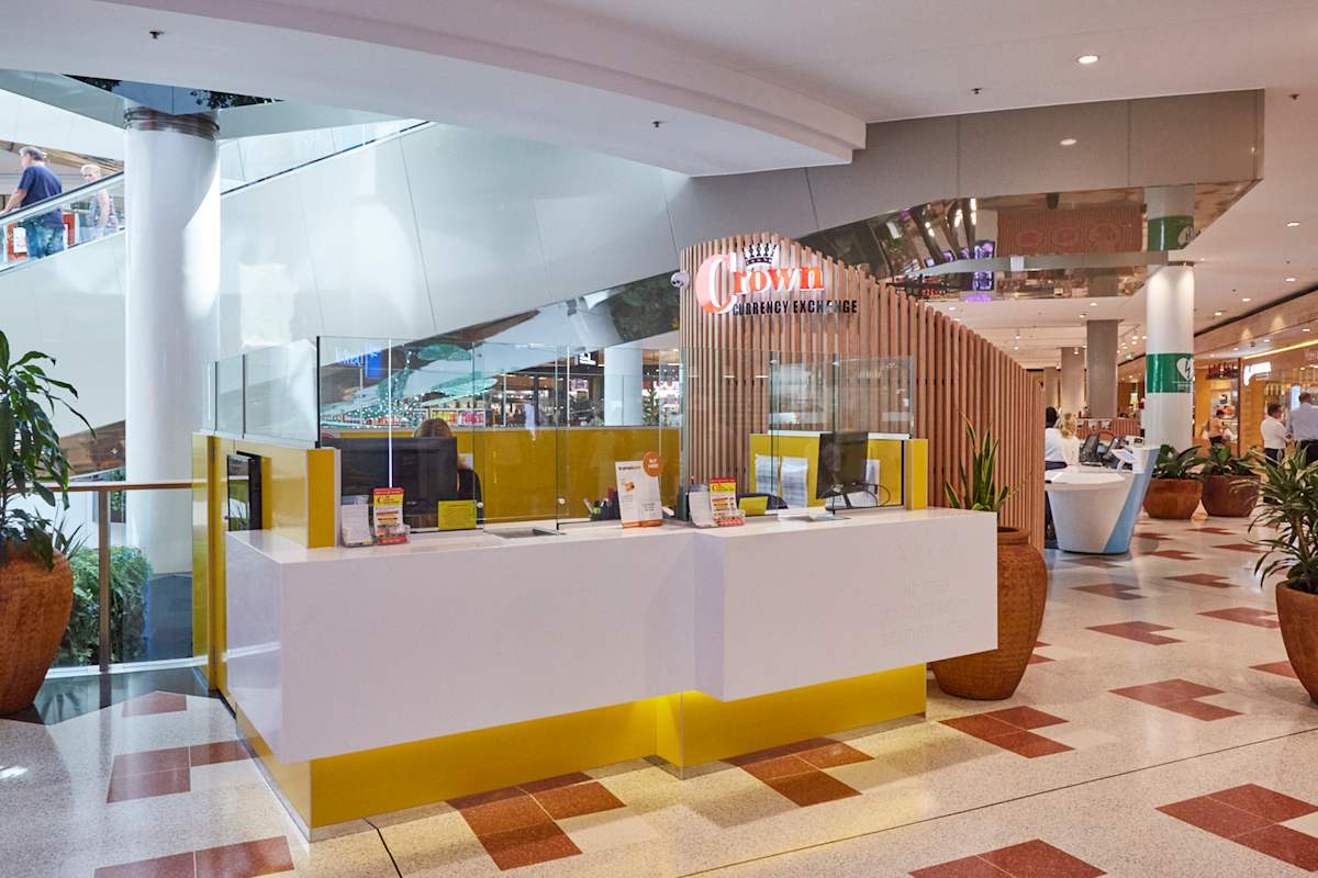 Crown Currency Exchange at Westfield Miranda