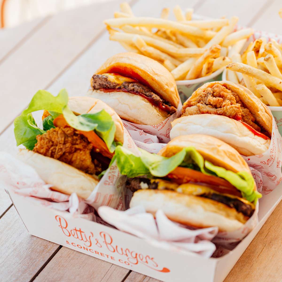 Betty's Burgers at Westfield Carousel