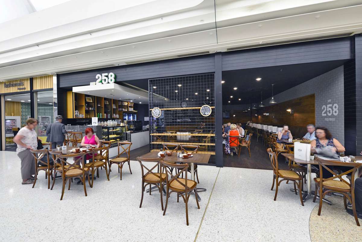 Kafe 258 at Westfield West Lakes