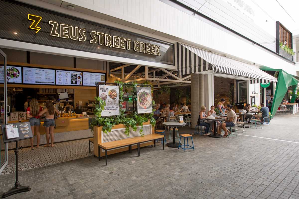 Zeus Street Greek at Westfield Chermside