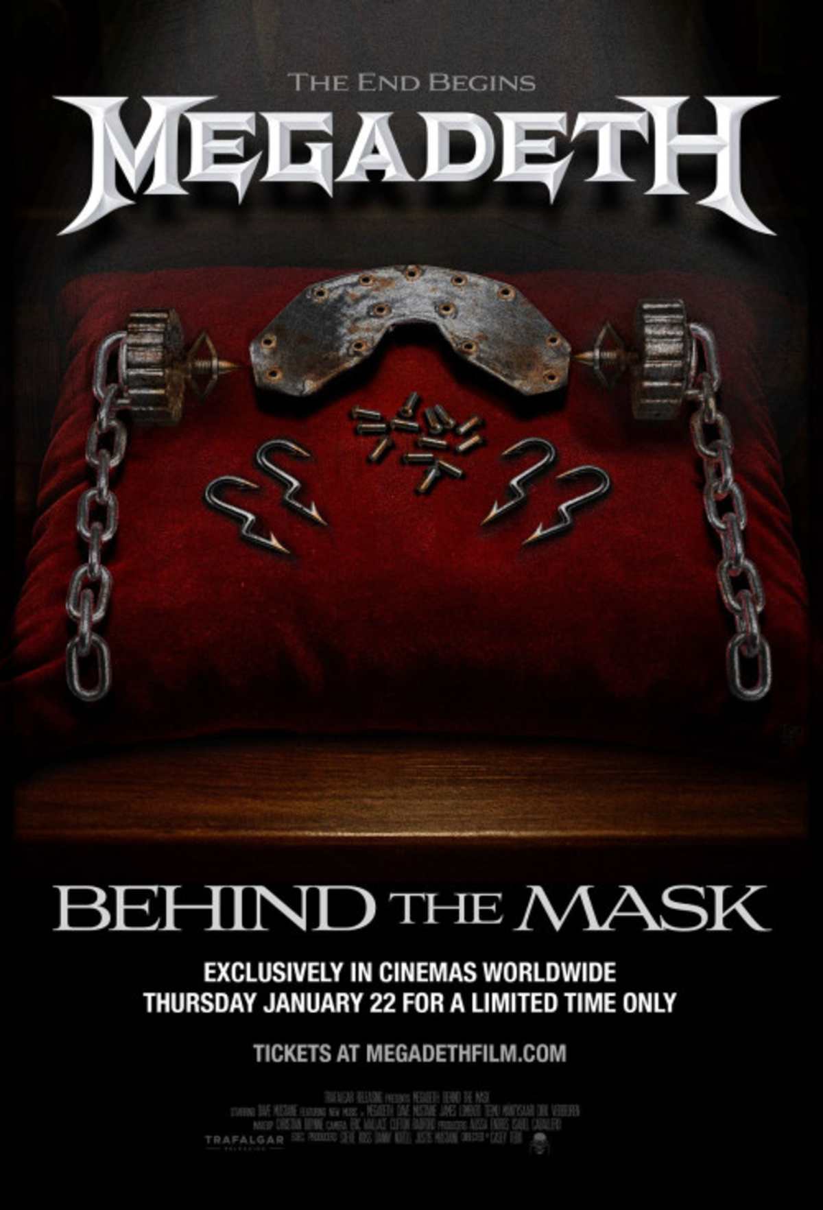 Megadeth: Behind The Mask showtimes at Westfield Tea Tree Plaza